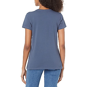 Life is Good Women's Standard Crusher Graphic T-Shirt I'll Be Watching You Dog, Darkest Blue, Large