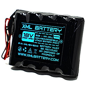 XML Battery Exogen 4000+ 2000+ 81001906 81025147 91025147 18v 2400mAh Lithium Bone Healing System