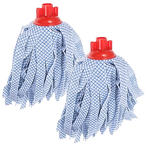 CIYODO 2pcs Mop Replacement Head Cotton Floor Cleaning Easy Cleaning Mop Replace Microfiber Cloth Mop Refill Wet Mop Head Refill Floor Mop Heads Mop Refills Floor Mops Components Sponge