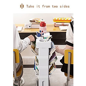 xify's Five Tiers Movable Space Saving Standing Shelf Unit Storage Rack Organizer Bookcases