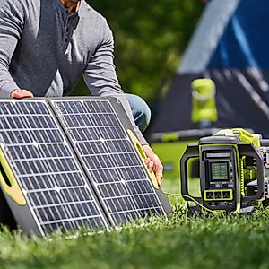 Buho 18-Volt Power Station Bundle Accessory Kit, Ryobi Battery Inverter and 8-Port Charger, and Additional USB Cable - Power Solution for Camping, Emergencies, Job Sites, Recreation, Tailgating