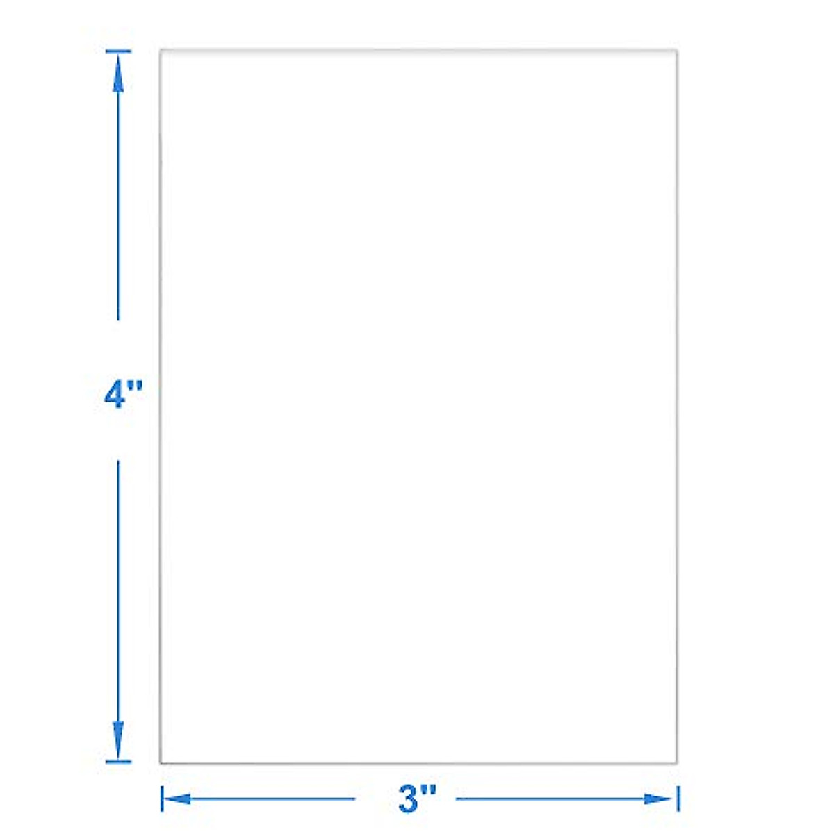 LISM 400 PCS 3" x 4" Thick Clear Cello Treat Bags Durable Plastic Cellophane Bag With Ties Packing Bakery Popcorn Cookies Candies Lollipop Treat Poly Bags
