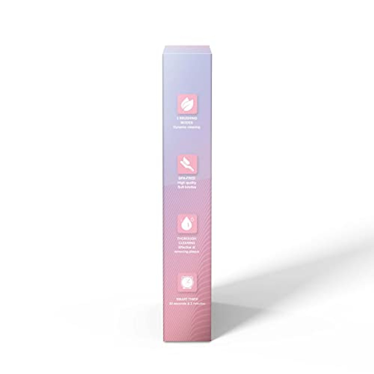 DADA-TECH Kids Electric Toothbrush Rechargeable, Sonic Silicone Teeth Brush with Timer for Children Boys Girls Ages 3+, 3 Modes with Memory, 4 Soft Brush Heads (Pink Shiba Inu Dog)