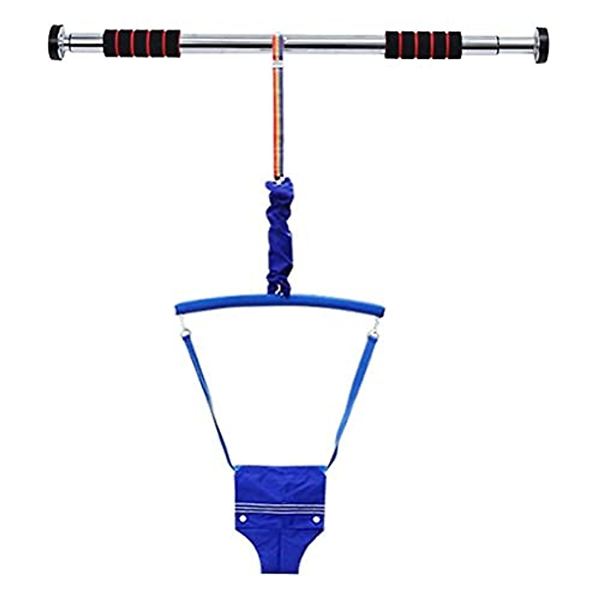 ZSQSM Baby Door Jumper Swing Door Frame Playful Baby Bouncer Portable Foldable Stand Scientific Saddle for Active Babies Baby Swing Hammock Seat Joyful Baby Exerciser, Pink