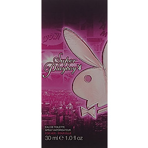 Playboy Female Super Eau de Toilette Spray, 1 Fluid Ounce