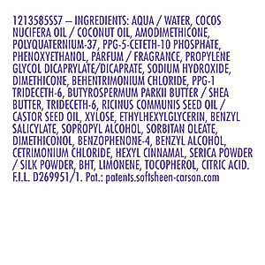 SoftSheen-Carson Dark and Lovely Blowout Heat Shield Hair Primer, Blow Dry Spray & Heat Protectant with Castor Oil, For Curly Hair, All Hair Types 4.4 fl oz