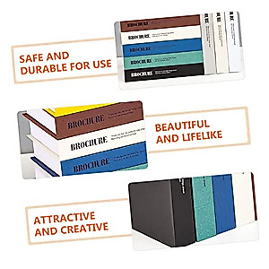 Gadpiparty 15 pcs and Library Decors Home Living Faux Ornament Display Props Bookcase Fashion Shelf Design False Coffee Book Modern White Photography Decorative Books Grey Model Cafe Tea