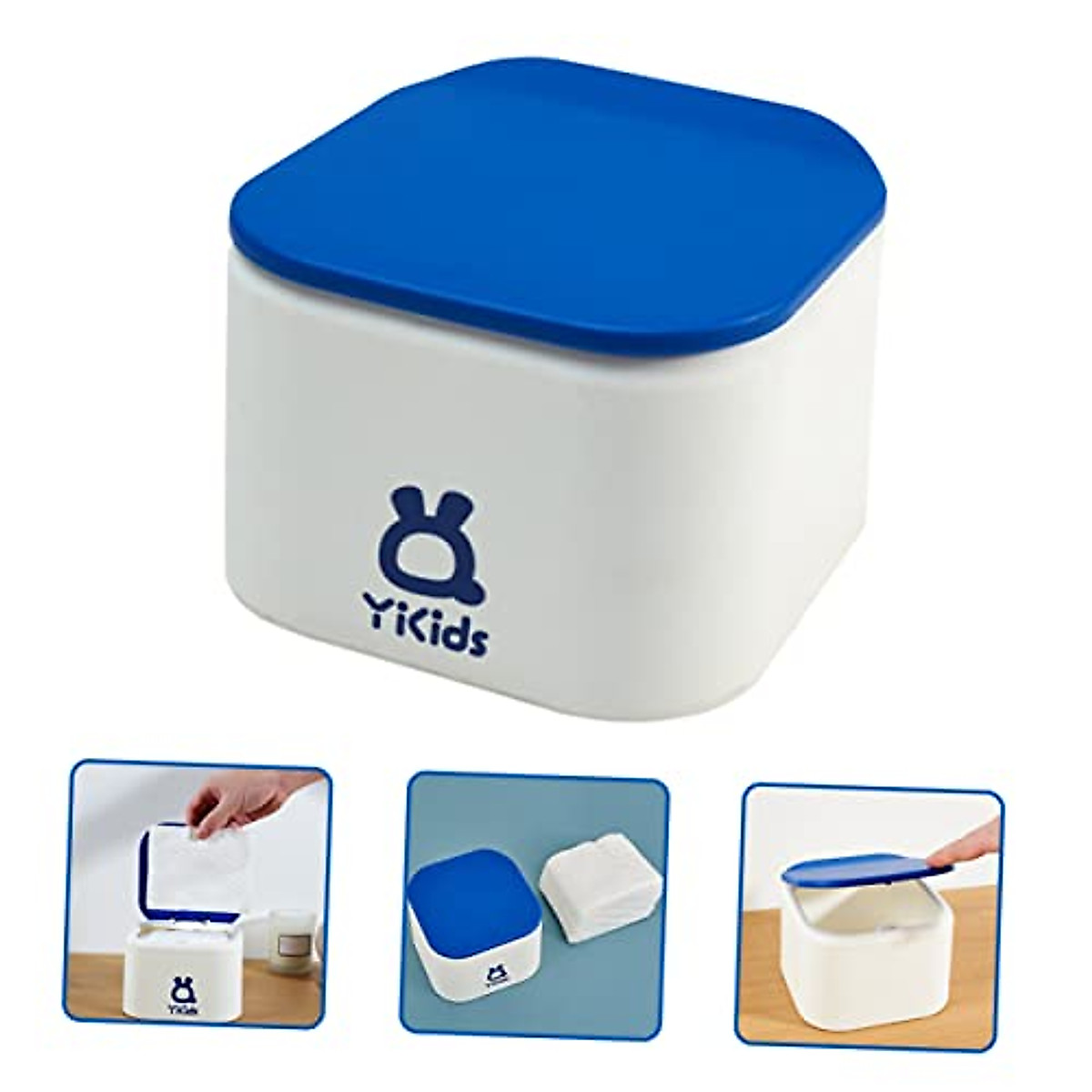 Alasum 3pcs Desktop Storage Box Travel Wipes Case Baby Diaper Bags Baby Holder Moist Fresh Wipe Container Tissue Storage Holder Wet Wipes Dispenser Tissue Box Holder Tissue Boxes Toilet