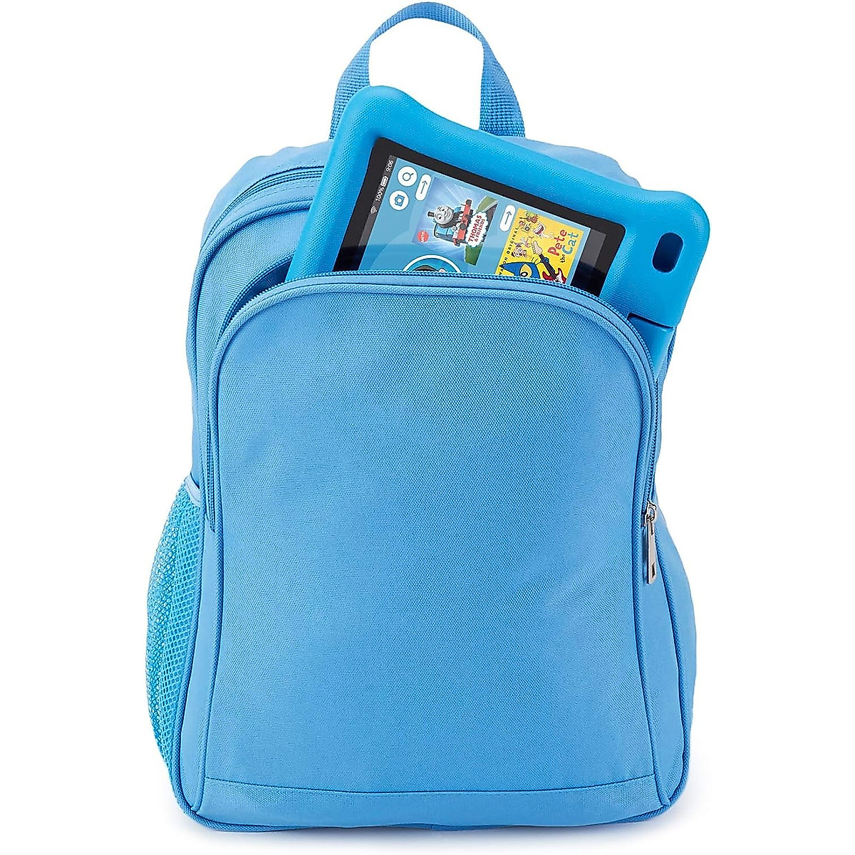 Amazon Exclusive Kids Backpack, Blue (Compatible with Kids Fire 7"-8" Tablet and Kindle Kids Edition)
