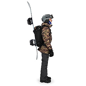 Osprey Soelden 32L Ski and Snowboard Backpack, Black, One Size