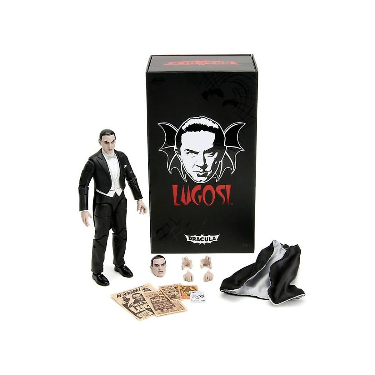 Jada Toys Dracula Bela Lugosi 6" Action Figure