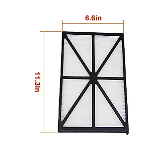 FBULWSEC Ultra Fine Cartridge Filter Panels, for Hayward Robotic AquaVac, TigerShark and SharkVac Pool Cleaners Maytronics Part Number: RCX70101PAK2 (2 Pack)