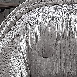 Riverbrook Home Turin Comforter Set, King, Silver, 7 Piece Set