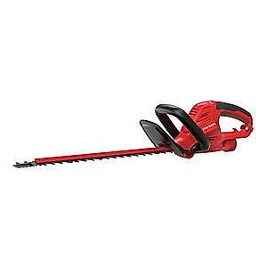 CRAFTSMAN Electric Hedge Trimmer, 22-Inch, Corded, Red/Black (CMEHTS822)