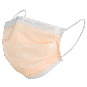 HALYARD FLUIDSHIELD 3 Disposable Procedure Mask, with SO SOFT Earloops, Fog-Free, Pleat-Style, Orange, Level 3, 28797 (Box of 40)