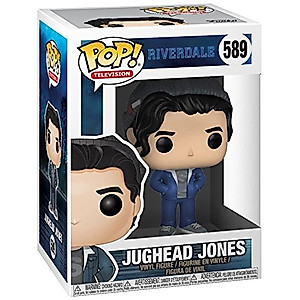 POP Riverdale - Jughead Jones Funko ! Vinyl Figure (Bundled with Compatible Box Protector Case), 3.75 inches, Multicolored