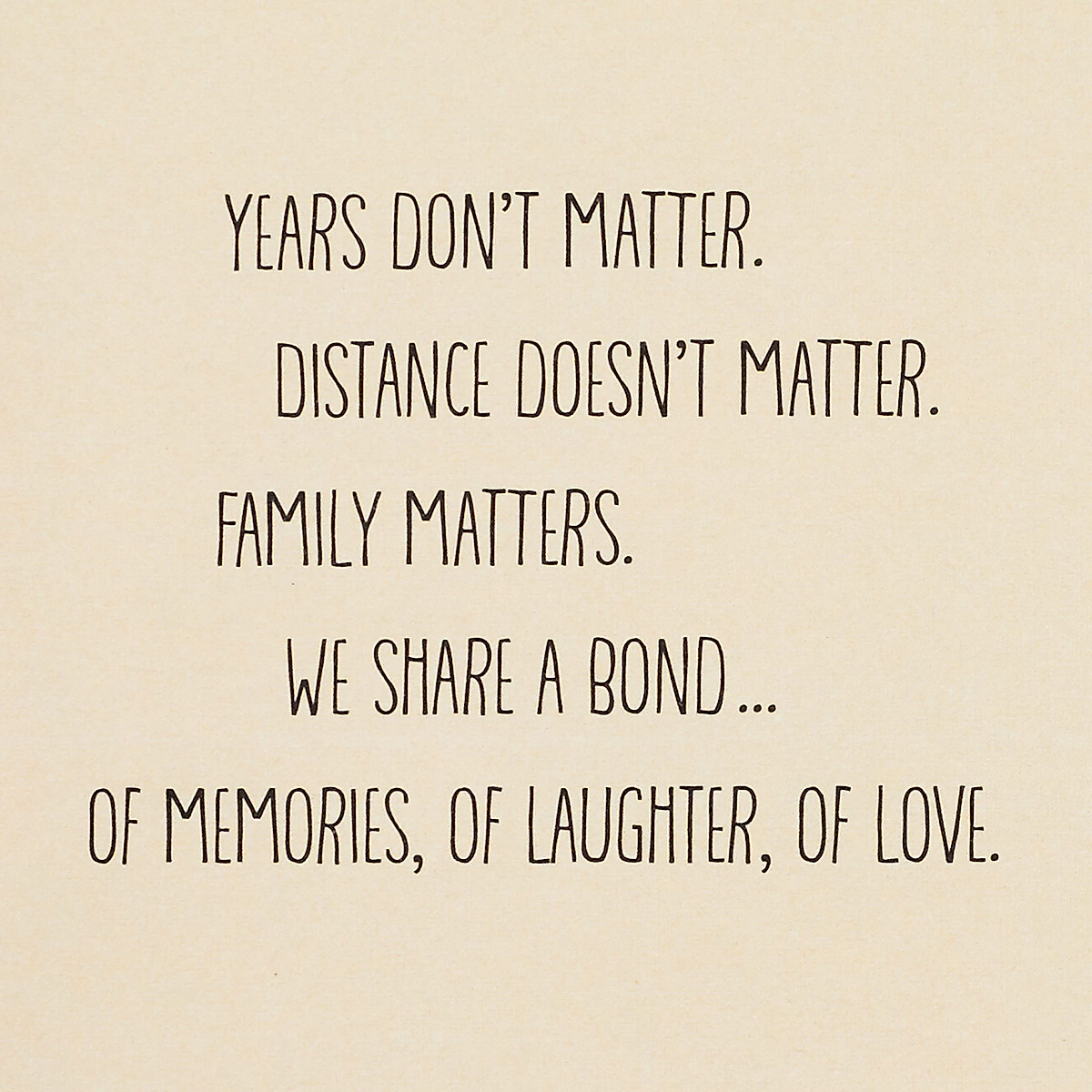 Hallmark Birthday Card for Mom, Aunt, Sister, Grandma (What Matters)