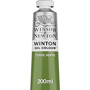 Winsor & Newton Winton Oil Color, 200ml (6.75-oz) Tube, Terre Verte