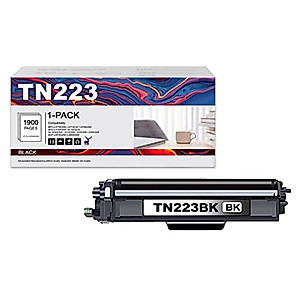 MSOTFUN TN-223 TN223 Toner Cartridge Standard Yield Black, Replacement for Brother TN-223 Toner for HL-3210CW DCP-L3510CDW MFC-L3770CDW Ink Printer, TN223 1 Pack