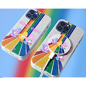 Sonix x Care Bears Case for iPhone 12 Pro Max Featuring Built in Self-Aligning Compatibility with MagSafe Charging [10ft Drop Tested] Protective Good Vibes Rainbow Case for Apple iPhone 12 Pro Max