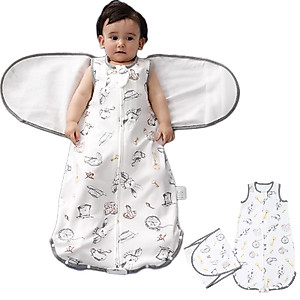 Eray Baby Transition Sleep Sack 6-12 Months -Baby Swaddle Sack Baby Wearable Blanket for Babies boy and girl