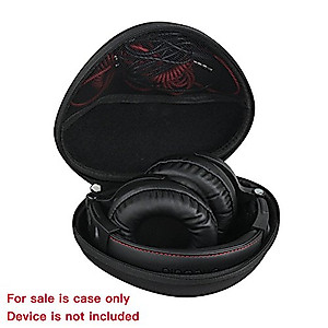 Hermitshell Hard EVA Travel Case Fits OneOdio Adapter-Free Closed Back Over-Ear DJ Stereo Monitor Headphones (Black)