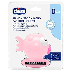Chicco Bath Temperature Indicator Fish Ball Pink Color