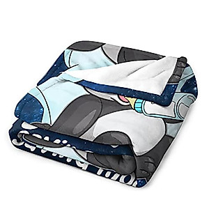 Cute Panda Blanket Funny Panda Decor Animal Throw Blanket Panda Gifts for Girls Boys Super Warm Soft Plush Lightweight Fleece Flannel Blanket Winter Couch Bedding Blanket for Kids Adults Women 40"x50"