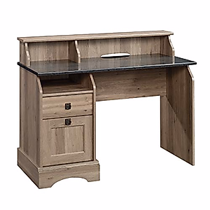Sauder Graham Hill Desk, Salt Oak finish