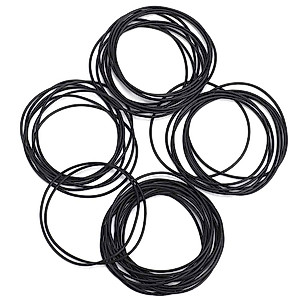 Watch Gasket, Rubber Material Watch Back Cover Rubber O Rings Assortment Kit for Car Auto Vehicle Repair for Automotive(0.8 a Pack of Five Hundred Roots)