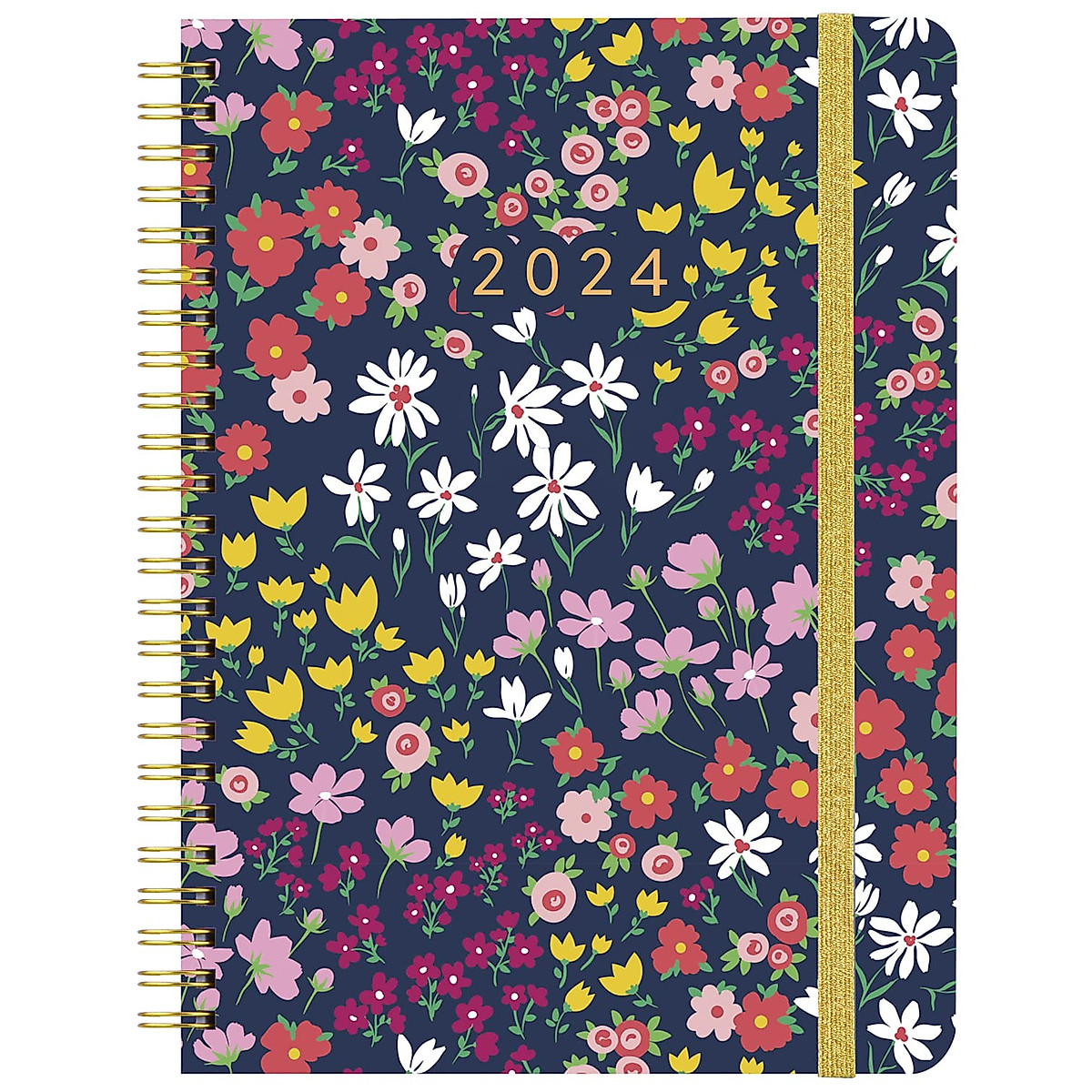 2024 Academic Planner - Planner 2024 Weekly & Monthly Planner with Tabs, 6.3" x 8.5", Jan 2024-Dec 2024, Daily Planner Yearly Agenda Calendar Organizer