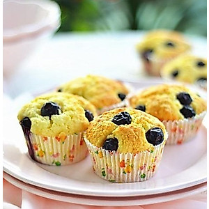 Silicone Mini Cupcake Pan Silicone Molds, 2 Pack Silicone Mini Muffin Pan with 24 Cups Muffin Tin (Red and Blue)