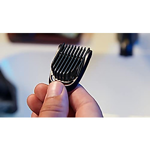 Philips Norelco Multigroom Series 5000 18 Piece, Beard Face, Hair, Body and Intimate Hair Trimmer for Men - NO BLADE OIL MG5910/49