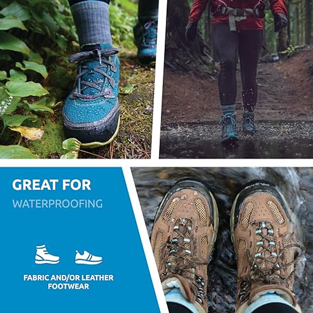 Nikwax Fabric and Leather Proof Waterproofing (Spray-On) 14.61 x 4.45 x 4.45 cm; 113.4 g