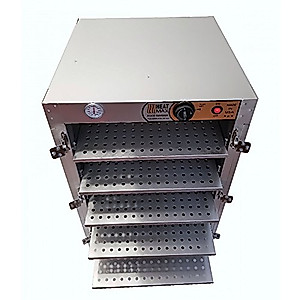 HeatMax 19x19x29 Commercial Food Pizza Pastry Patty Catering Hot Box Countertop Warmer Case, Great for up to 16" Pizza Fund Raising, Shelf is 16"Wx 18.5"D - Made in USA with Service and Support