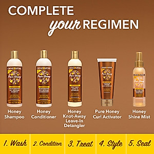 Creme Of Nature, Curl Activator Pure Honey, Coconut Oil And Shea Butter Formula, For Dry Dehydrated Hair, 10.5 Oz