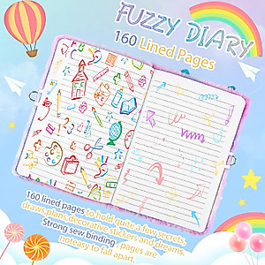 Cat Diary with Lock Gift for 6 7 8 Year Old Girl,Secret Journal Notebook Diary for Girls,Kids Journals for Girls Christmas Gift Set,Secret Diary with Pen Pouch Panda Keychain Cat Paw Pen.