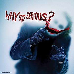 Skinit Decal Gaming Skin Compatible with PS4 Console - Officially Licensed Warner Bros Why So Serious Design