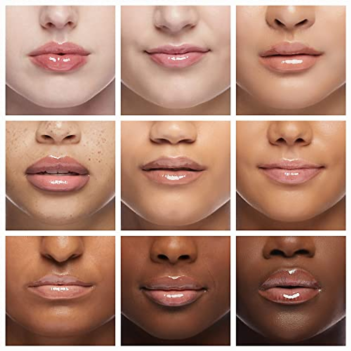 Broadway Vita-Lip Clear Lip Gloss 0.47oz/14ml (5PCS Mint & Coconut & Rosehip & Mango Butter & Argan Oil) (5 PCS SET)