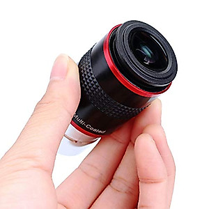 SVBONY Telescope Eyepiece FMC Broadband Green Film Telescope Accessory 1.25 68 Degree Ultra Wide Angle Eyepiece Set for Astronomical Telescope(6mm 9mm 15mm 20mm)
