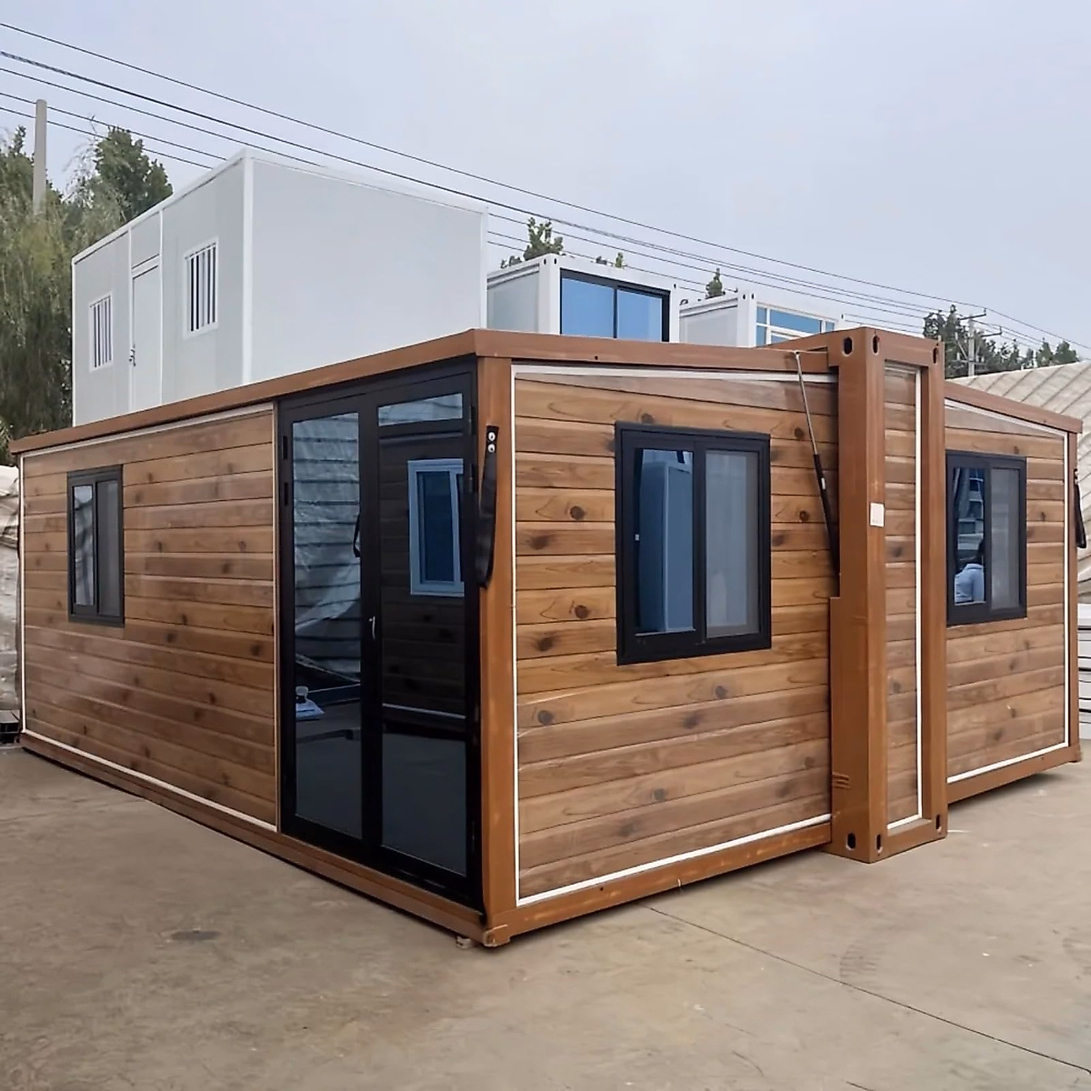 Detachable Mobile Home Modular Tiny Home Prefabricated Prefab Foldable Folding Container House