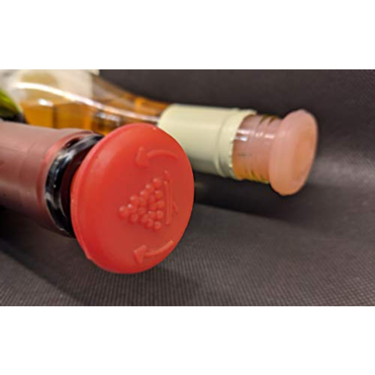 Vin Table Wine Stopper Set - Set of 5,Multicolor