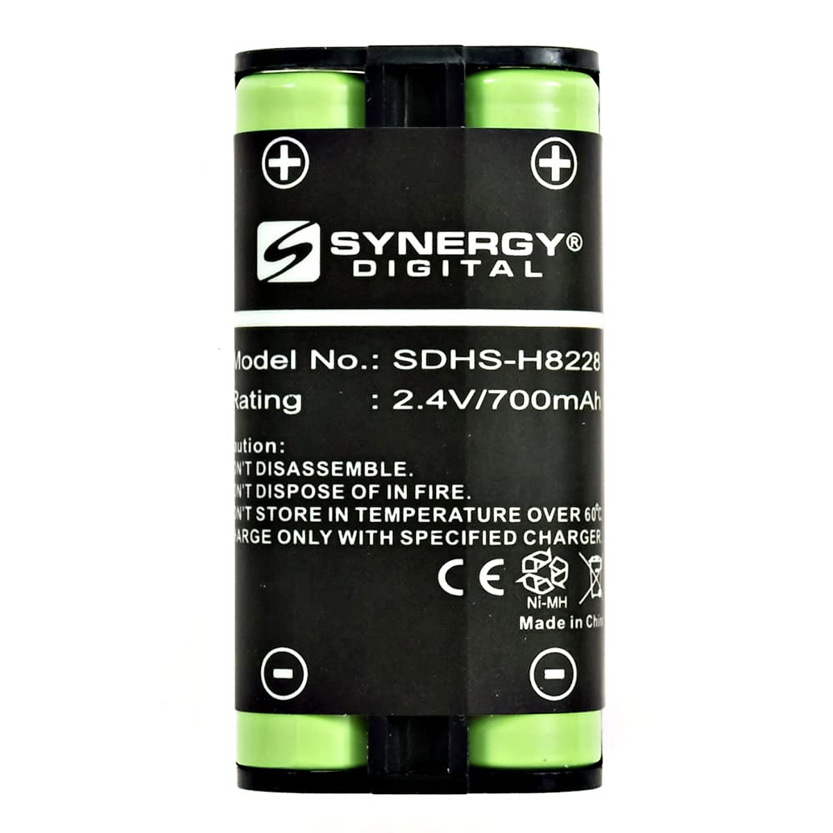 Synergy Digital Wireless Headset Battery, Compatible with Sony BP-HP800-11 Wireless Headset Battery (Ni-MH, 2.4V, 700mAh)