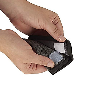 Reversible Strap Covers for Strollers, Grey Melange, Universal Size Fits Most Strollers