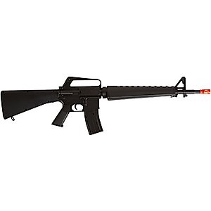 BBTac BT16A2 16A2 Airsoft Gun Rifle 16 Vietnam War WWII Replica Spring Loaded with 1000 6mm BBs Plastic