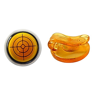 Smalibal Golf Slope Putting Level Reading Ball Marker Hat Clip Outdoor Sports Golf Marker Tool Yellow