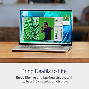 Dell Inspiron 7630 Laptop - 16.0-inch 16:10 2.5K (2560x1600) Display, Intel Core i7-13620H, 16GB LPDDR5 RAM, 1TB SSD, NVIDIA GeForce RTX 3050 GDDR6 Graphics, 1 Year Onsite Service - Platinum Silver