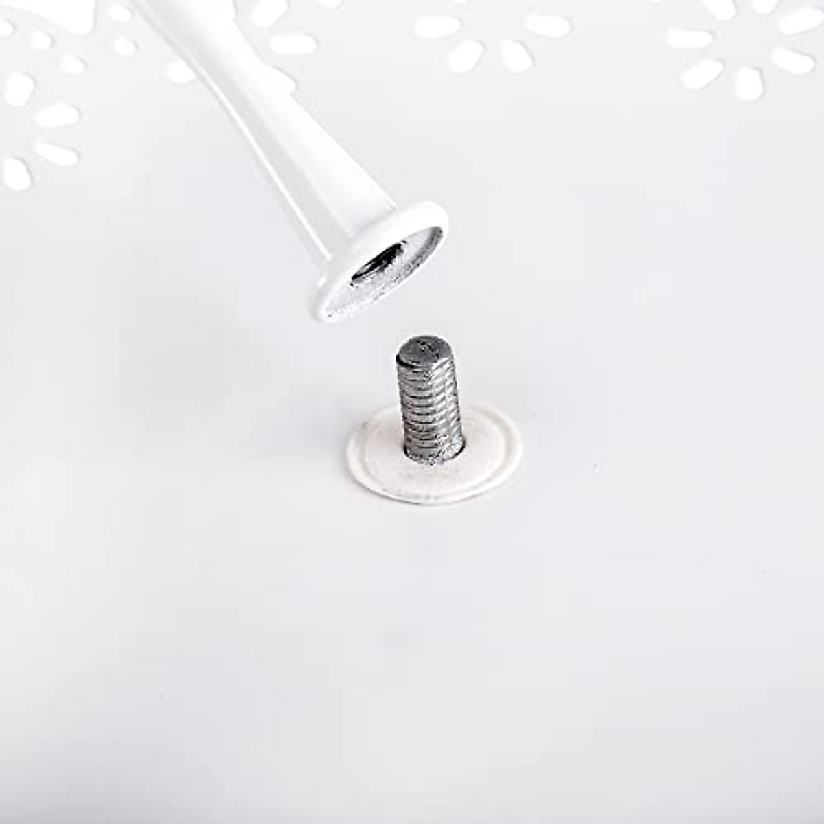 Hedume 10-Set Cake Stands, Metal Cupcake Stand Set with Multiple Combination Styles, Dessert Plate Cake Serving Tray Candy Fruit Display Tower for Wedding, Birthday Party, Anniversary, Baby Shower