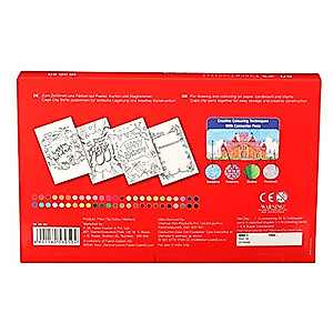 Faber Castell Connector Pens, Multicolor - Pack of 50