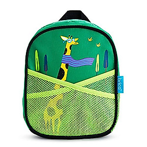 Munchkin® Brica® By-My-Side™ Toddler Safety Harness Backpack with Leash, Giraffe, Green